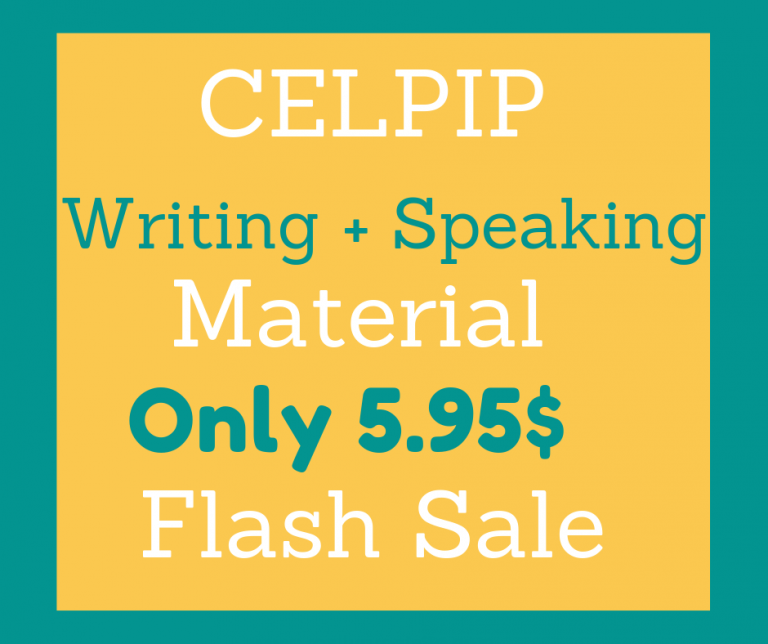 CELPIP Speaking Test 3 Answers - high test score